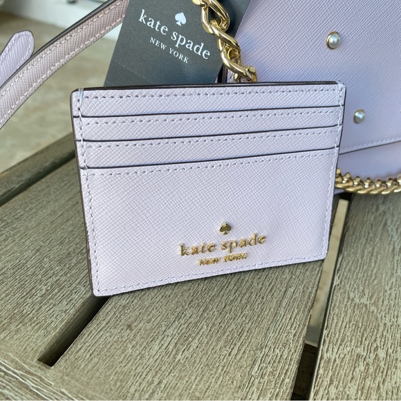 kate spade | Bags | Bundle Kate Spade Madison Studded Faux Pearls Flap ...